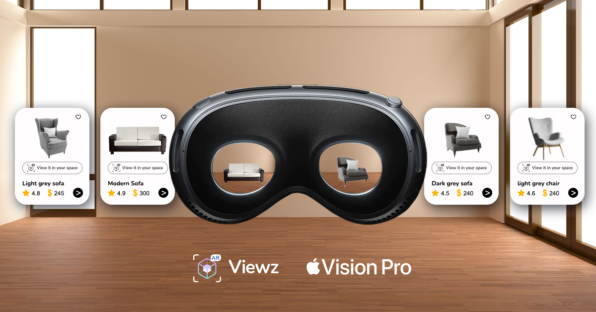 Revolutionizing Shopping with Apple Vision Pro Headset | AR Viewz